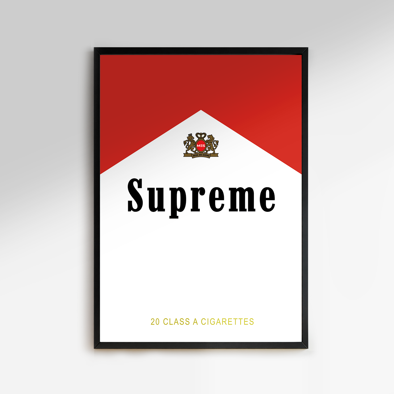 Supreme Poster | Sustainable Poster Prints – MES Posters - Mise en Scène